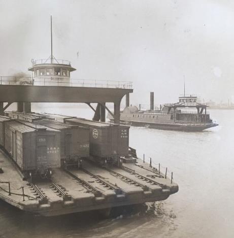 Towns and Nature: Detroit, MI: Riverfront Railroad Yards