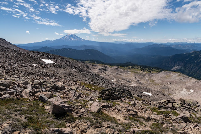 Eric's Hikes: Goat Rocks Wilderness: Goat Lake Loop and Old Snowy