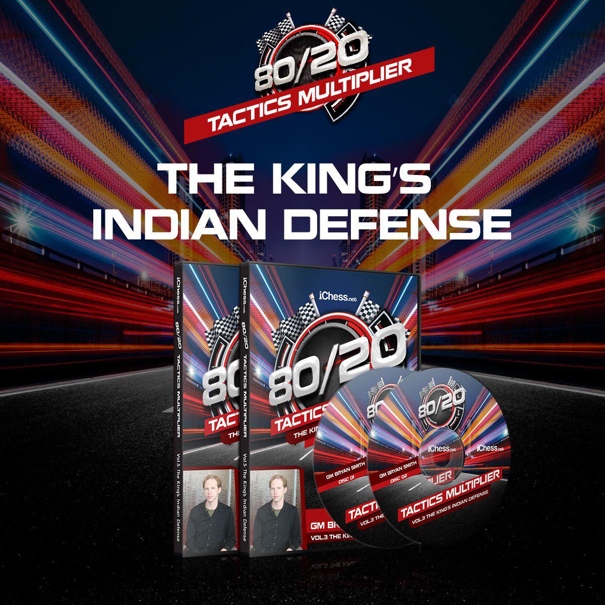 The King’s Indian Defense by GM Bryan Smith [80/20 Tactics] (DVD ...