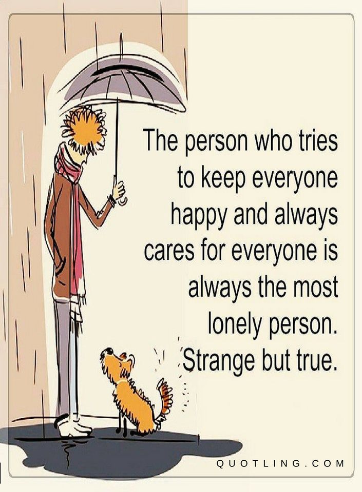 The person who tries to keep everyone happy and always cares for ...