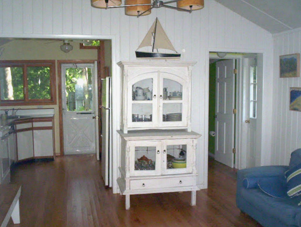 Dan finished laying the hardwood floors, and it's the most dramatic ...