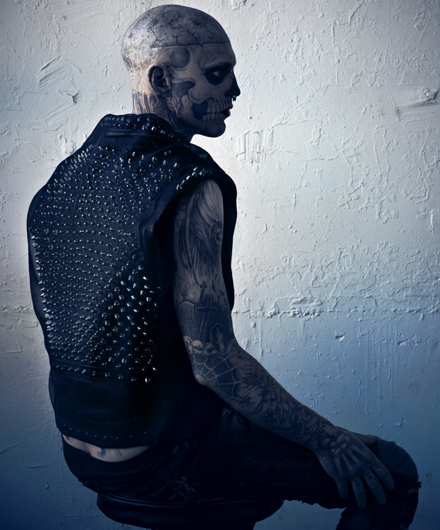 THE BLACKSHEEP: Zombie Boy . new fashion icon?