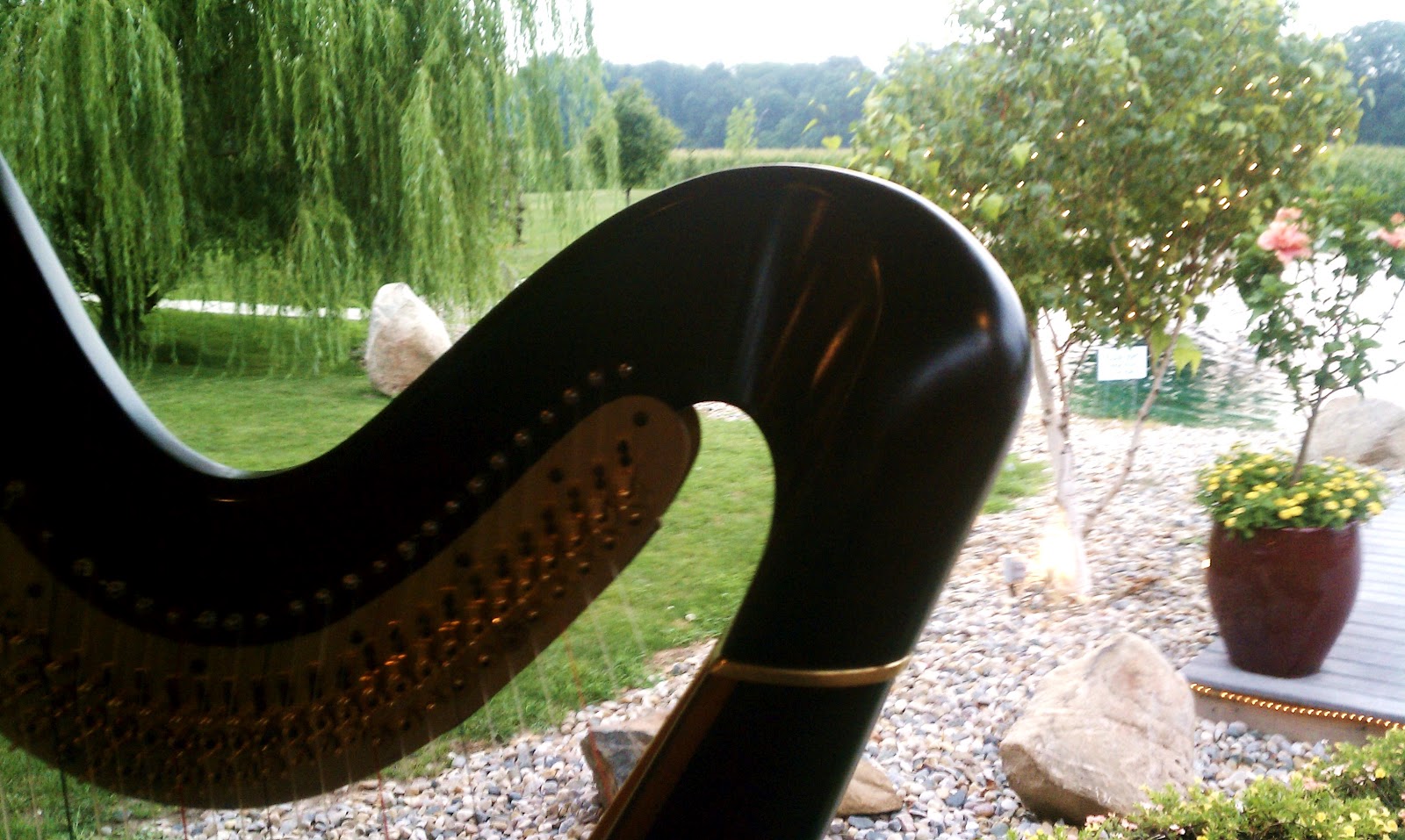 LaPorte Wedding Reception ~ Harp & Strings at the Red Barn Experience ...