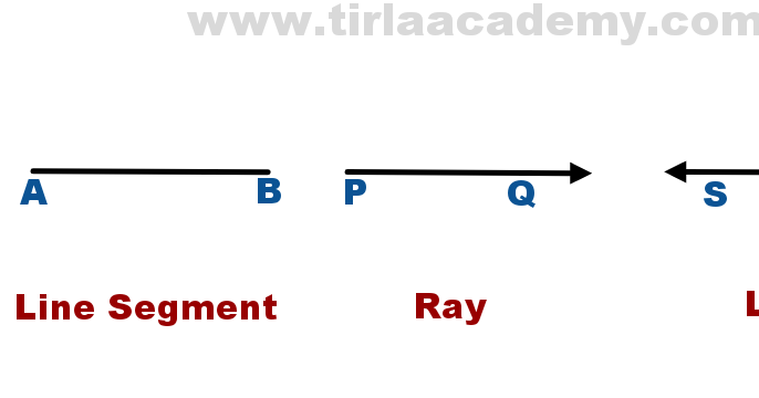 BASIC GEOMETRICAL SHAPES: Line segment, ray, lines, polygons & curves