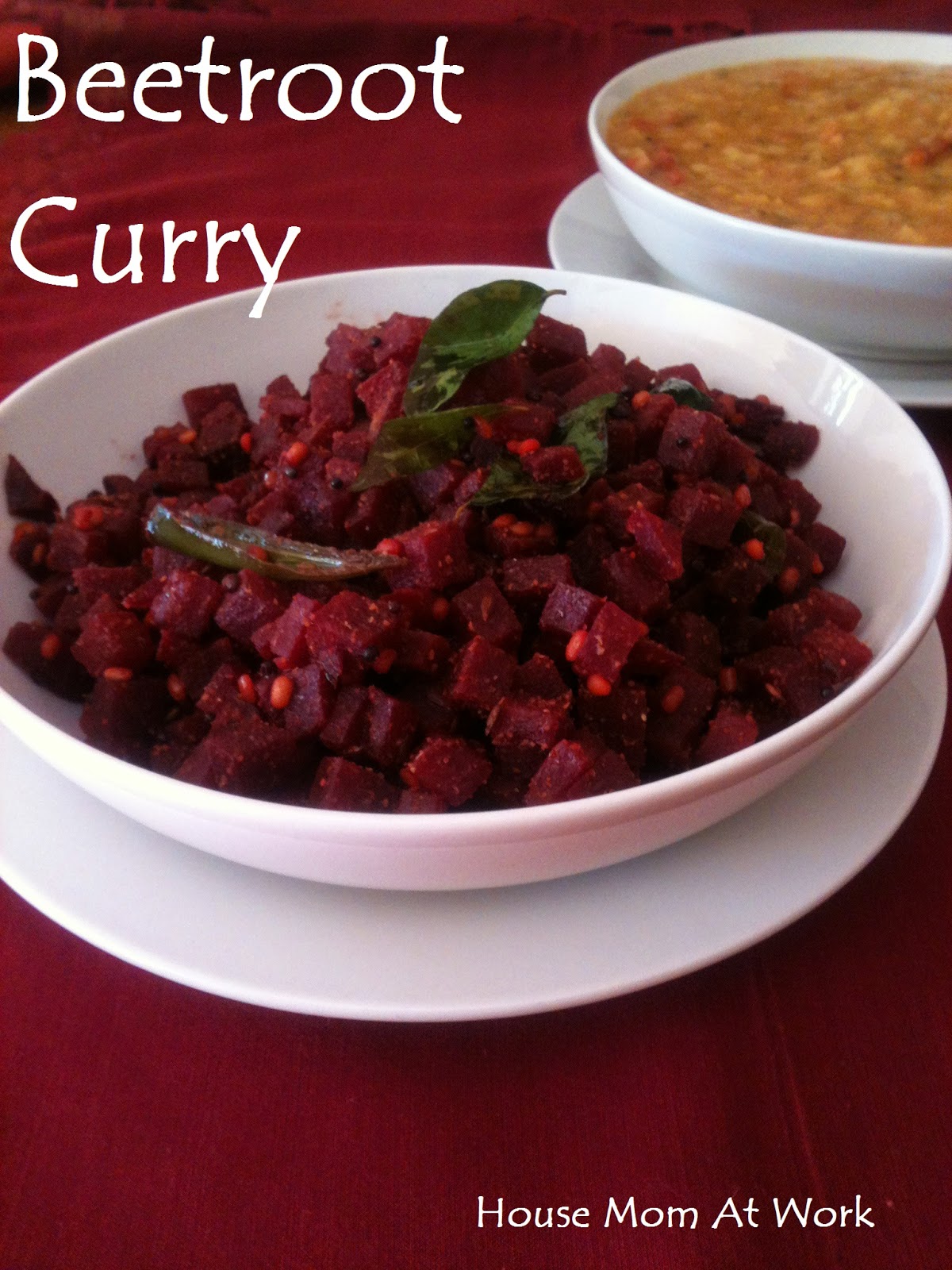 House Mom At Work: Beetroot Curry / Beetroot Stir Fry / Beetroot Poriyal