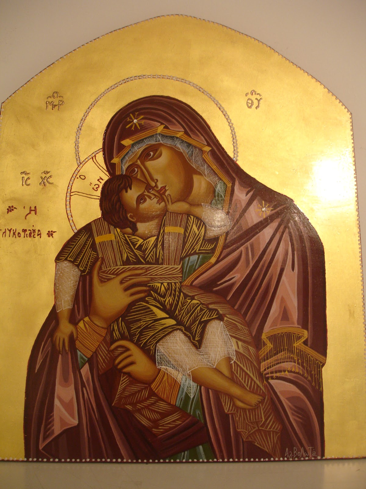 MOTHER'S DAY PROJECT: 1)ΠΑΝΑΓΙΑ ΔΕΞΙΟΚΡΑΤΟΥΣΑ 2)ΠΑΝΑΓΙΑ Η ΓΛΥΚΟΦΙΛΟΥΣΑ