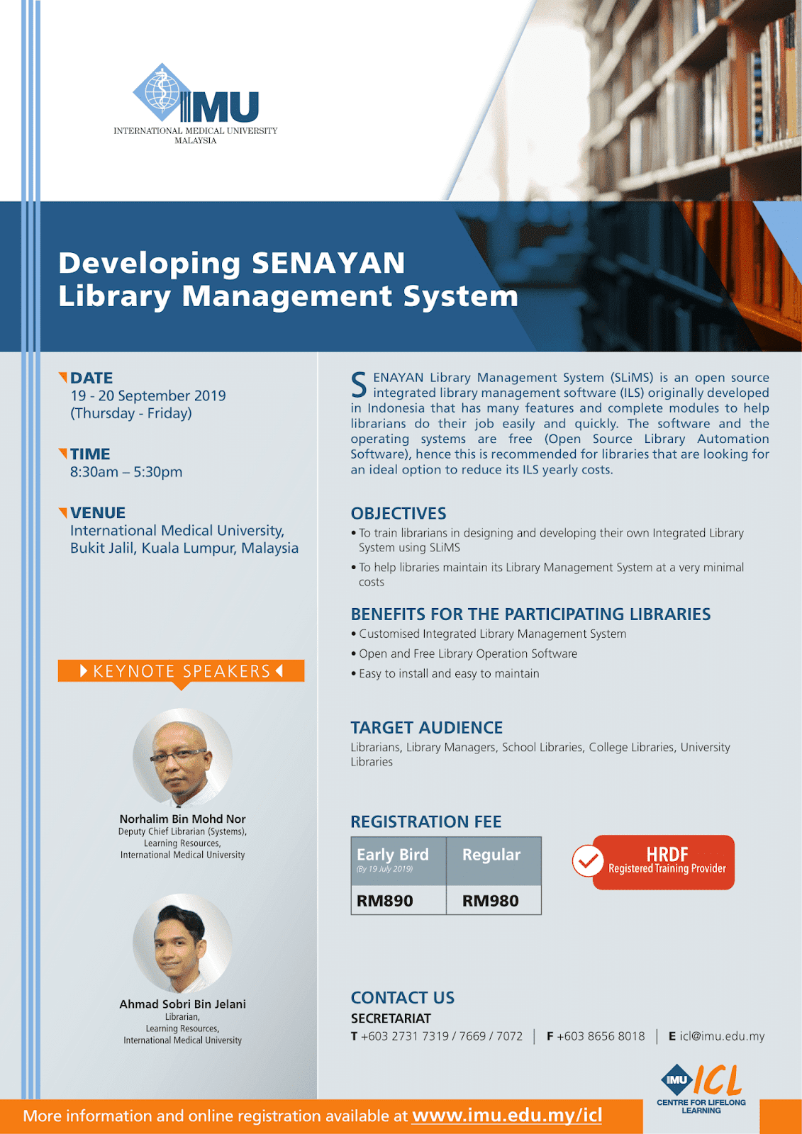 IMU Library Blog: Developing Senayan Library Management System