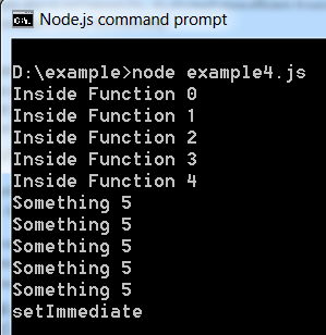 Difference between process.nextTick() and setImmediate() - Coding Defined