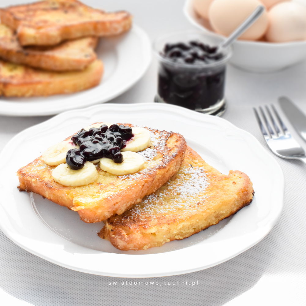 Tosty francuskie na słodko - Świat Domowej Kuchni
