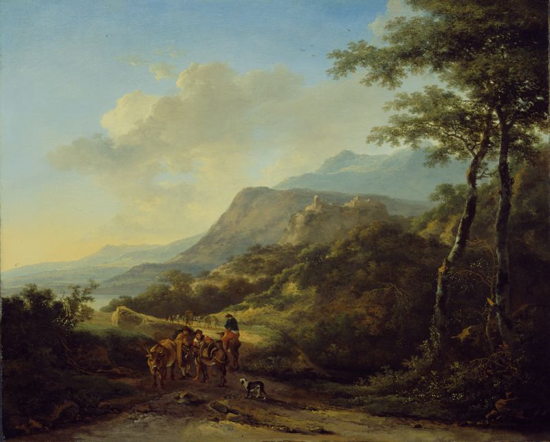 Flemish Landscape Painting of the XVII th century