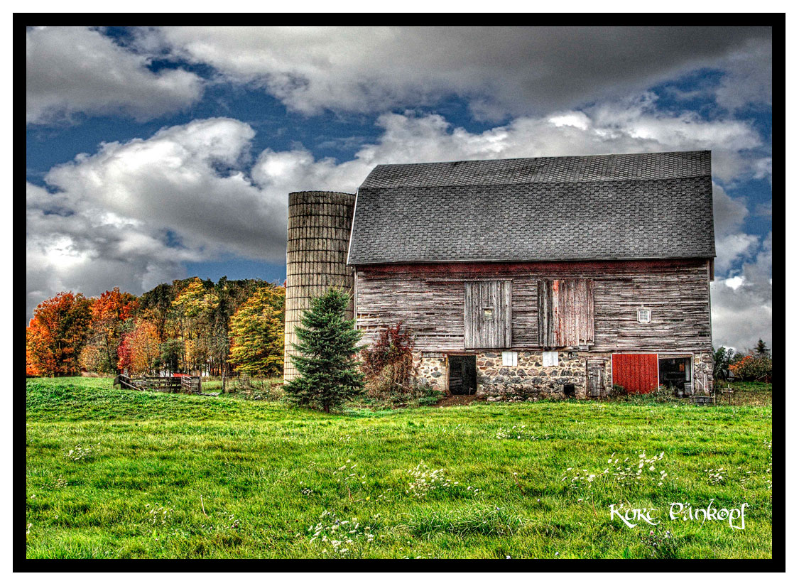 Kurt Pankopf Photography: Michigan Barn in Fall - 2015