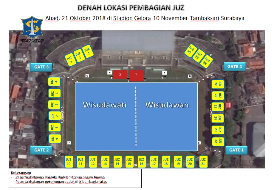 .: DENAH LOKASI, SUSUNAN ACARA DAN KEPANITIAN DOA BERSAMA UNTUK ...