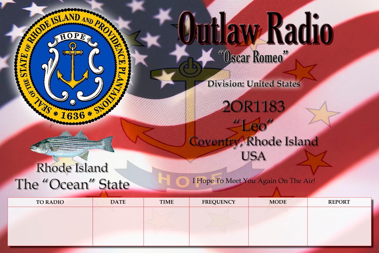 Oscar Romeo DX Group: QSL Cards