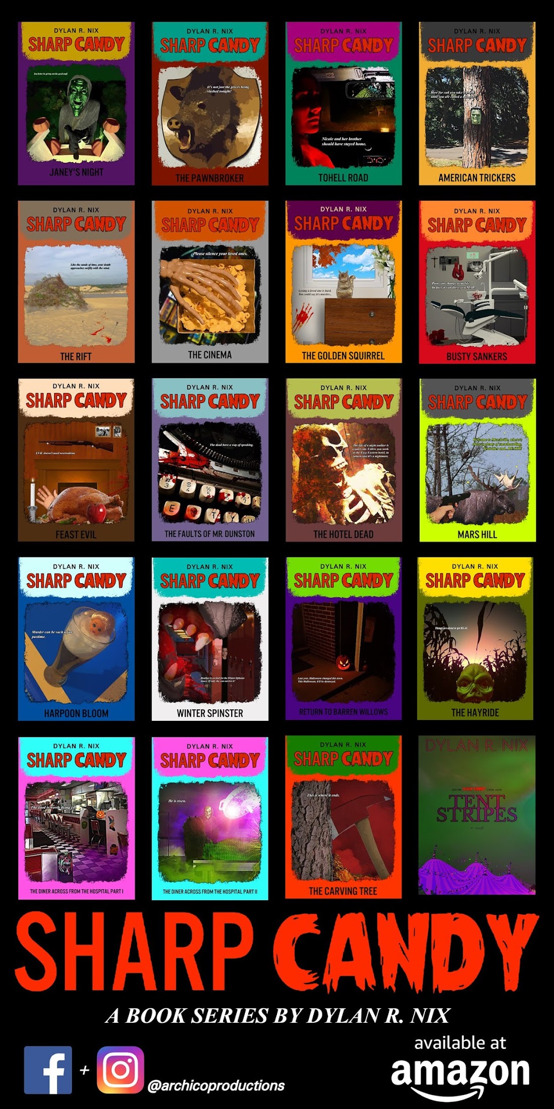 The Horrors of Halloween: SHARP CANDY Book Series & Lobby Card / Poster ...