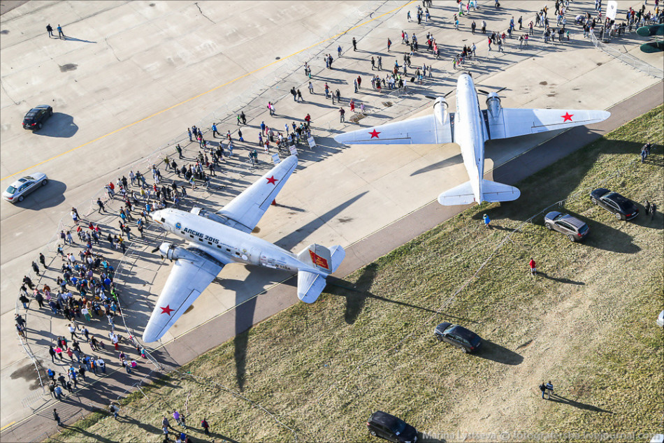 Asian Defence News: Aerial view of Russian MAKS-2015 air show - 2