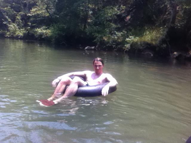 Where it Gets Awkward: Tubular (Limestone Park Canoe and Tube Rentals)