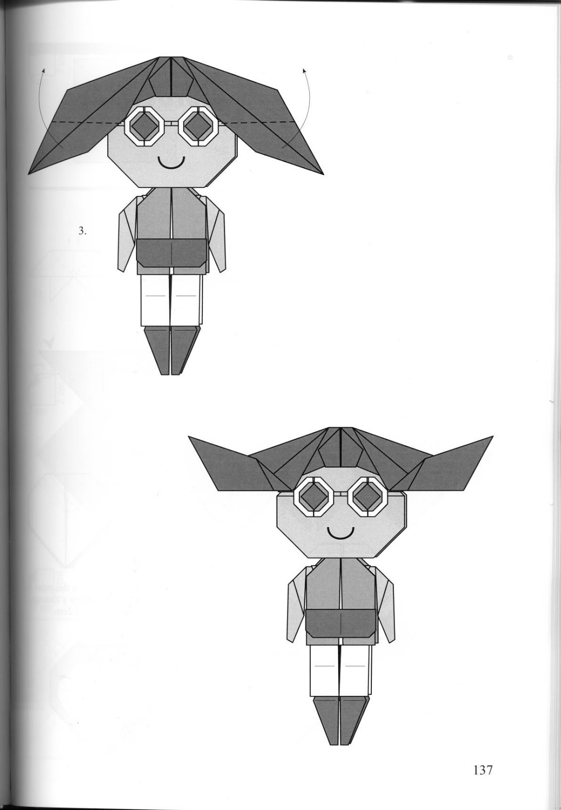 Origami Cartoon 4 Original - Ruby Book Origami