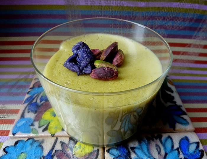 AAA ACCADEMIA AFFAMATI AFFANNATI: Balouza con pistacchi e latte di mandorle