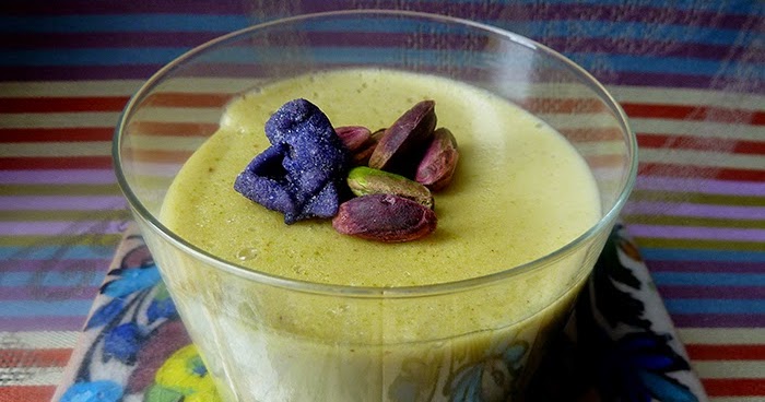 AAA ACCADEMIA AFFAMATI AFFANNATI: Balouza con pistacchi e latte di mandorle