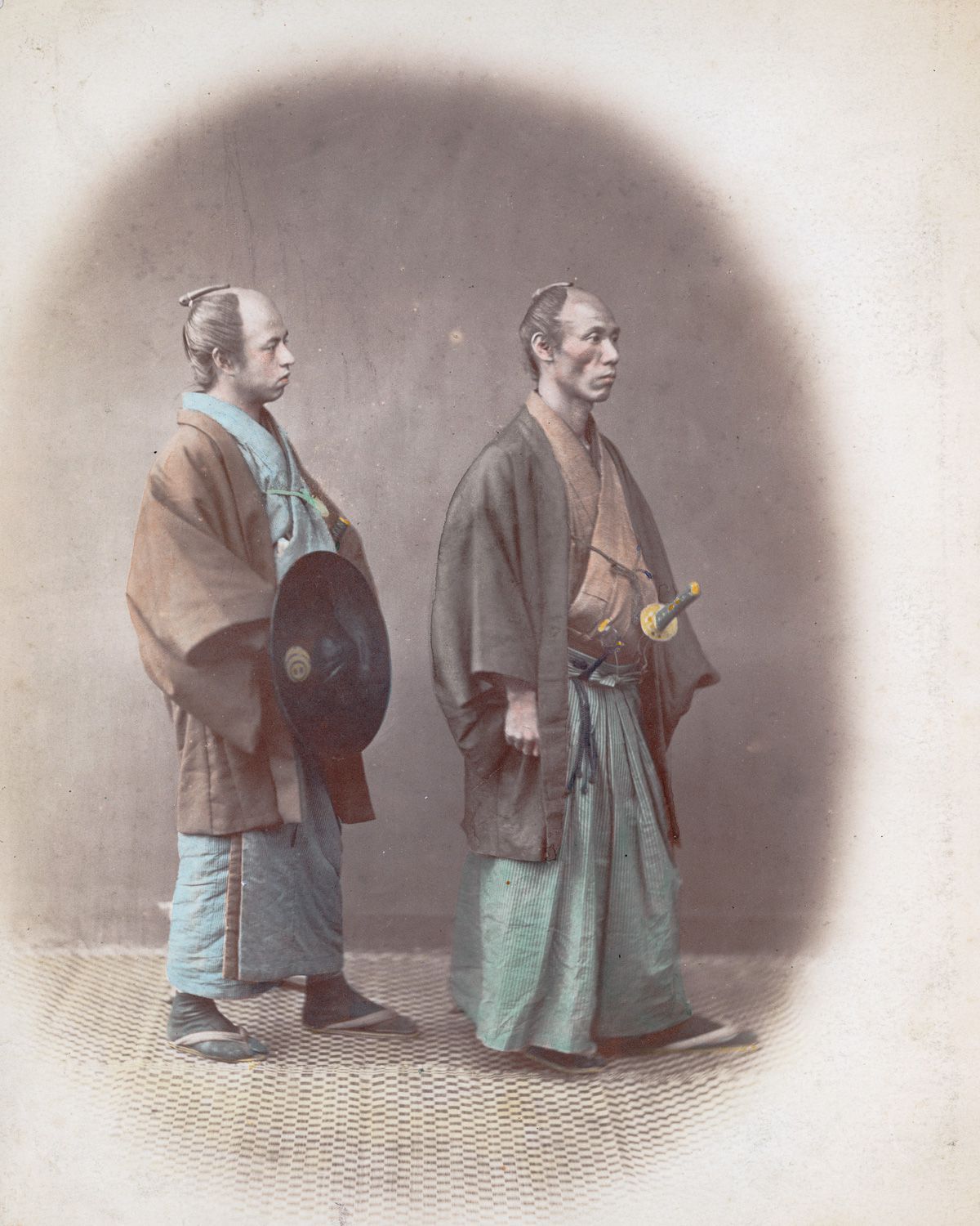 Extremely Rare and Fascinating Hand-Colored Photos of the Last Samurai ...