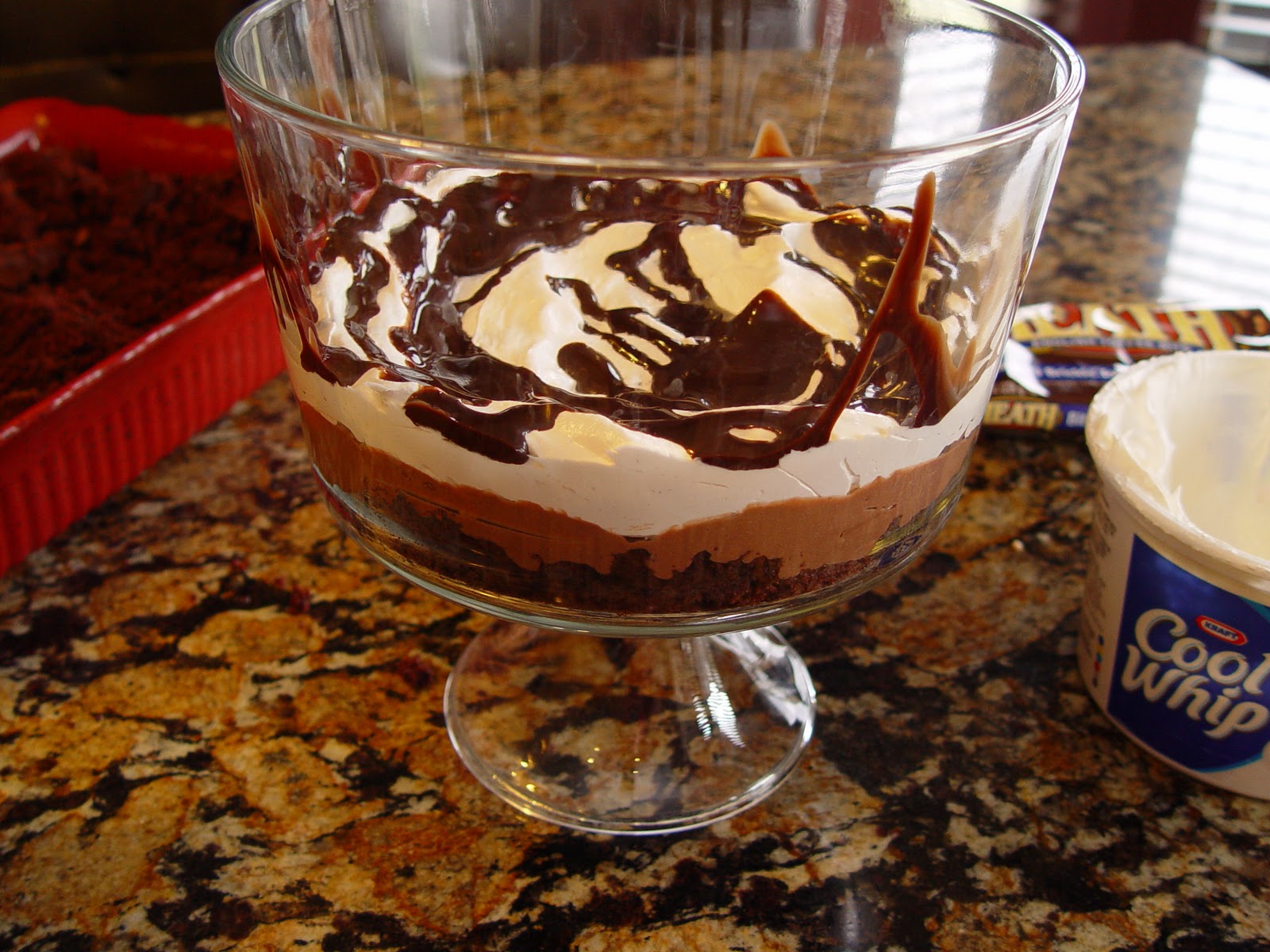 Chocolate Toffee Trifle – Jamie Cooks It Up