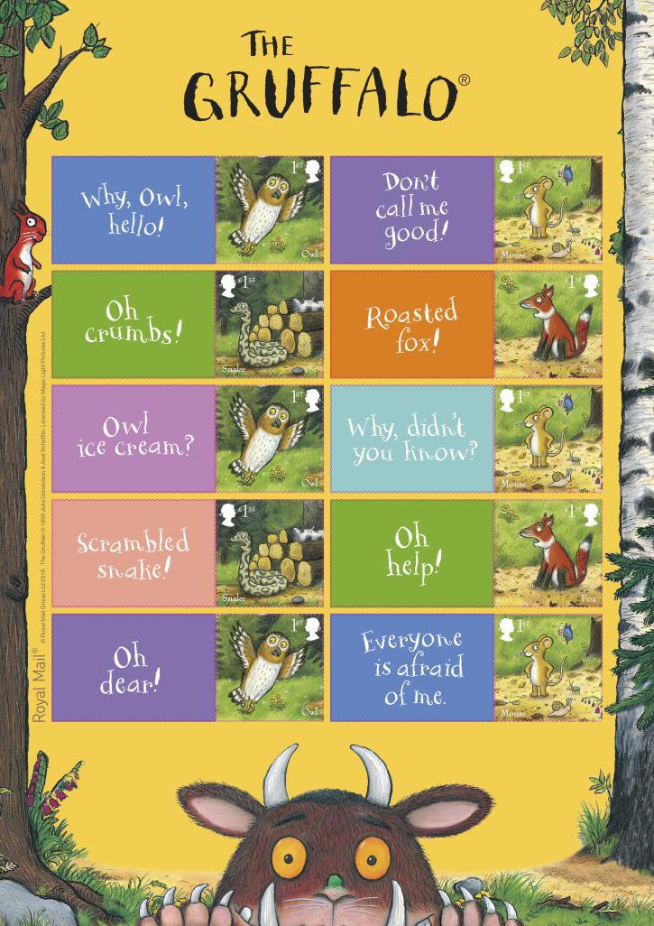 Keep Smiling Blog: The Gruffalo Generic Sheet