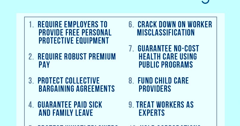 Pass The Essential Workers Bill of Rights