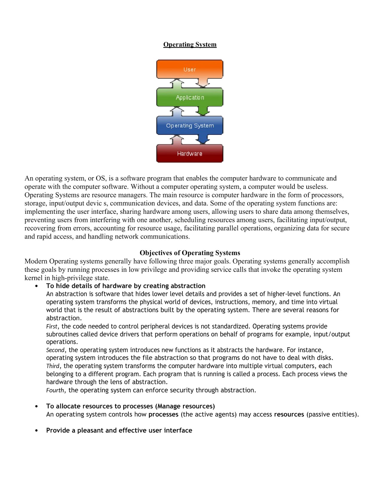 Computer Science & Programming : Computer Science Class 11 Notes