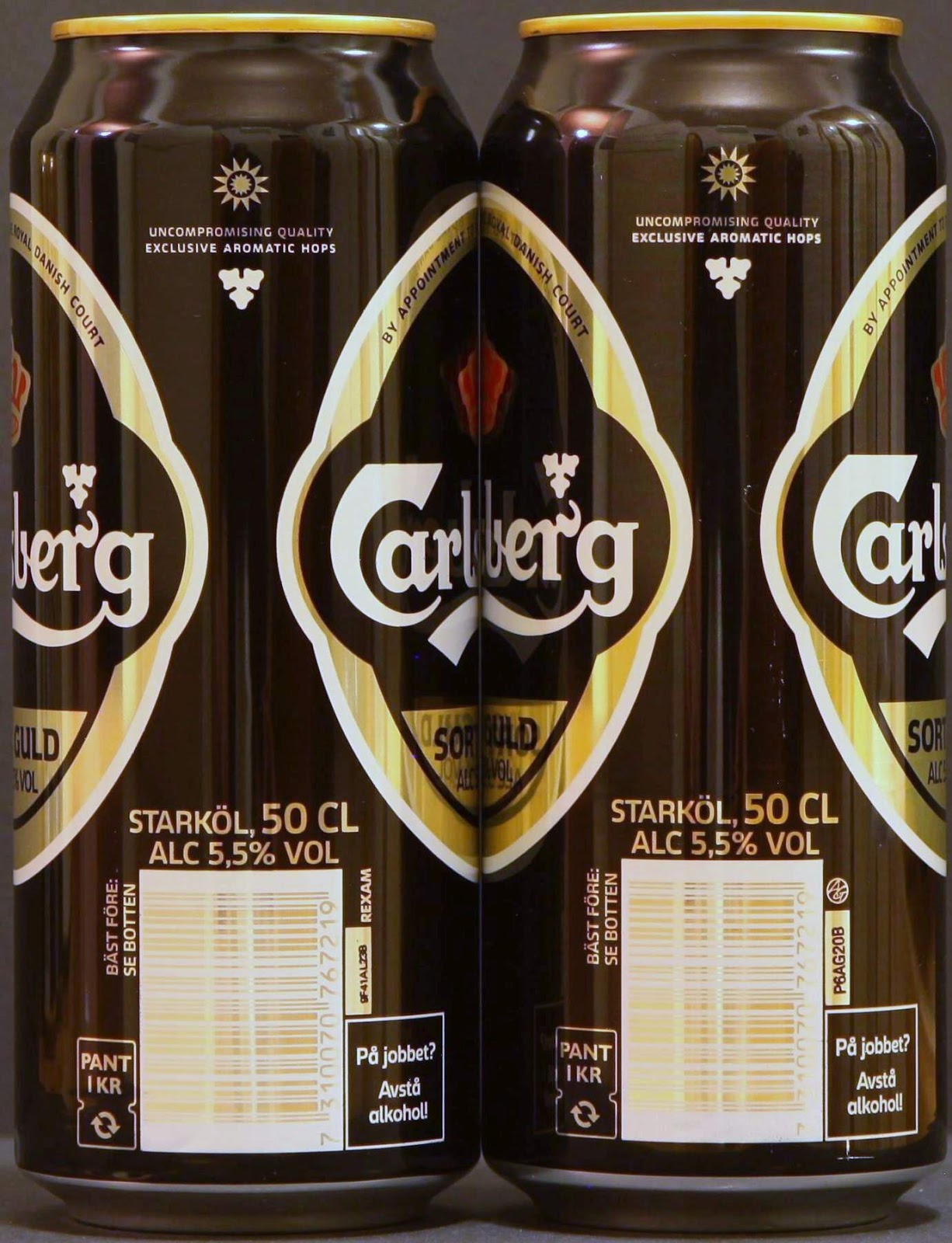 Burk-Bloggen: Carlsberg Sort Guld (50 cl) : ny variant från AG (Ardagh ...