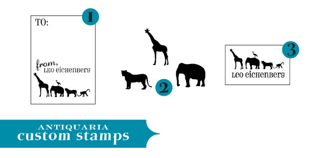 Antiquaria: DIY Tutorial | Animal Kids Party Stationery