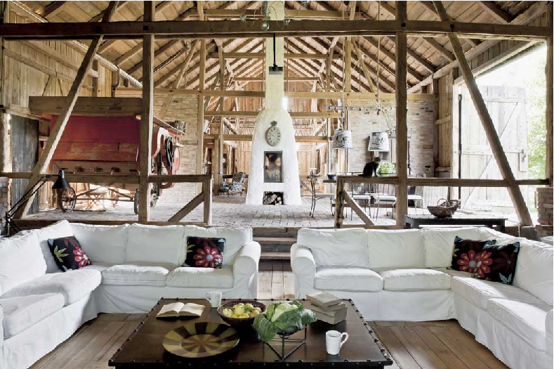 An amazing Polish barn