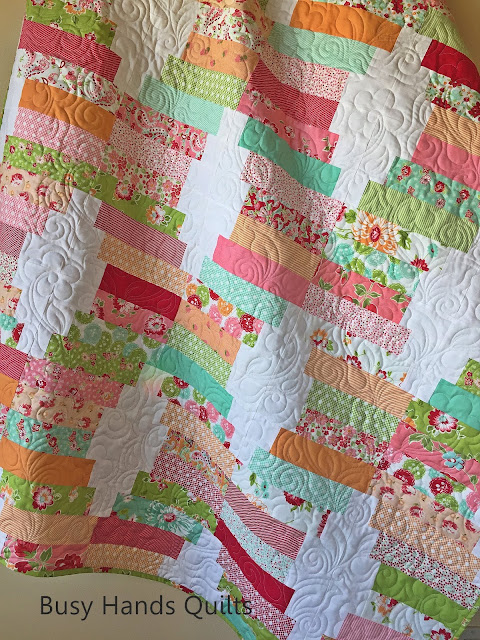 Busy Hands Quilts: Jelly Roll Waves Quilt Along | Finished Quilts!