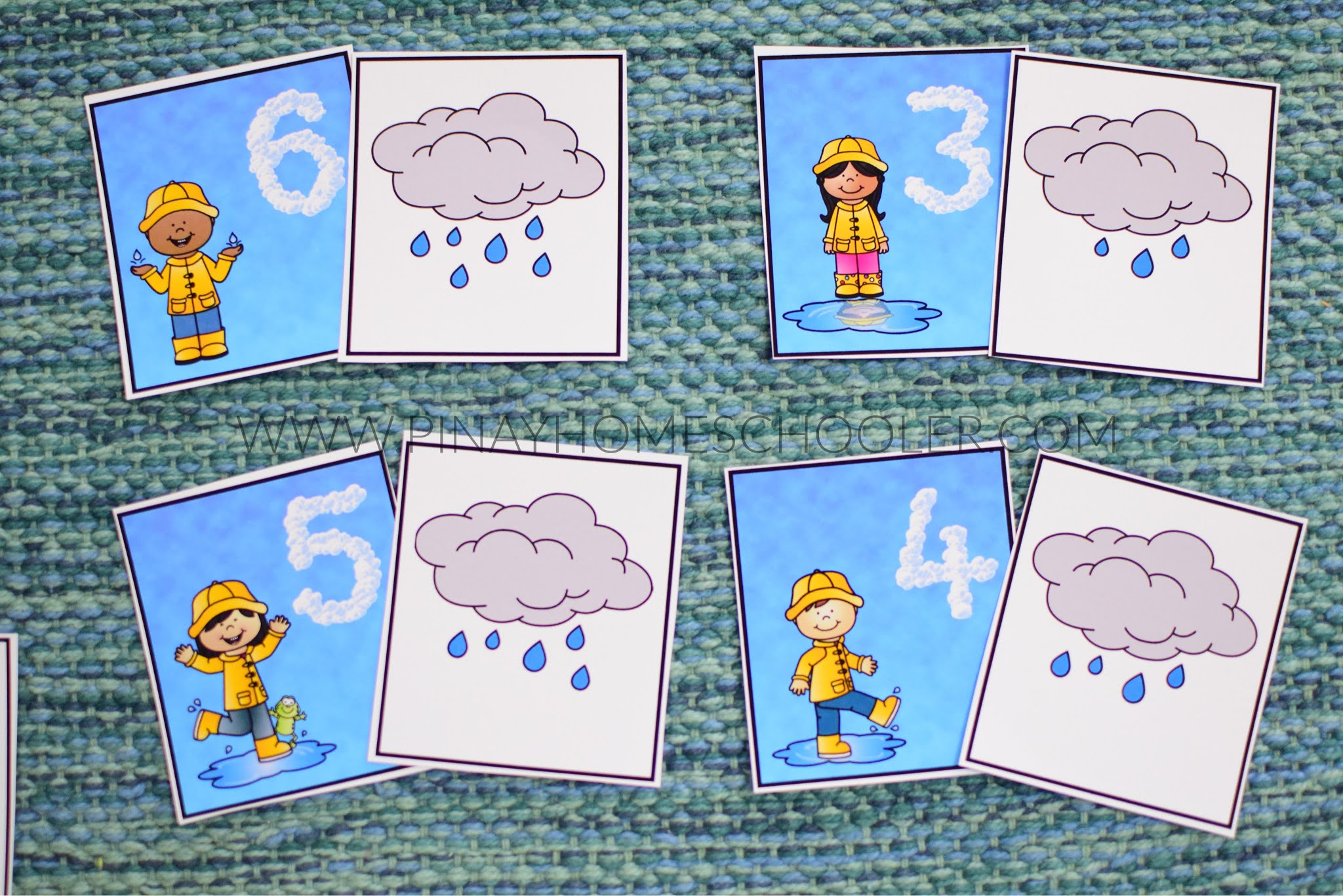 Weather Preschool Math and Literacy Mini Unit | The Pinay Homeschooler