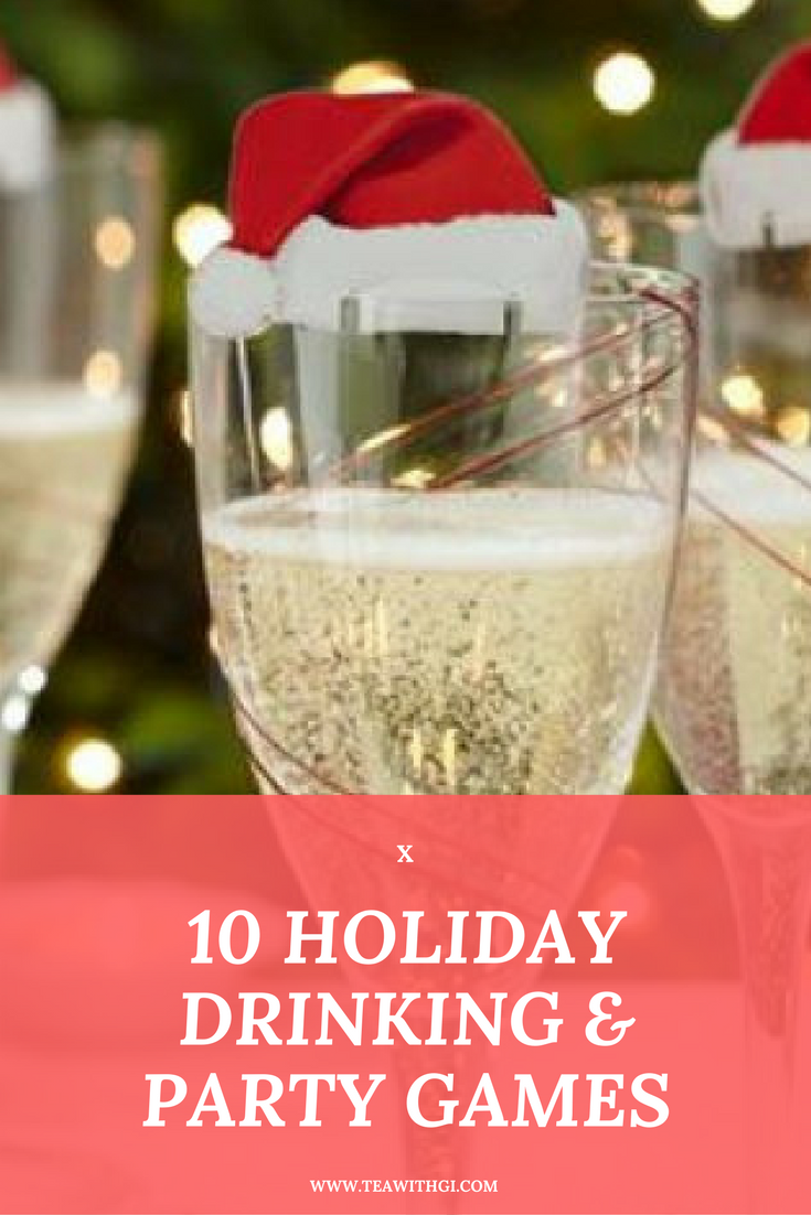 FESTIVE & HOLIDAY DRINKING GAMES. | TEA WITH GI