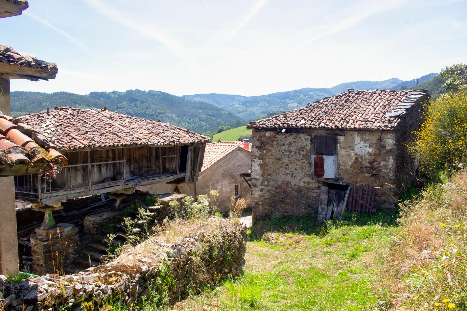 La huerta se sitúa tras las casas, en ningún caso entre el camino y las ...