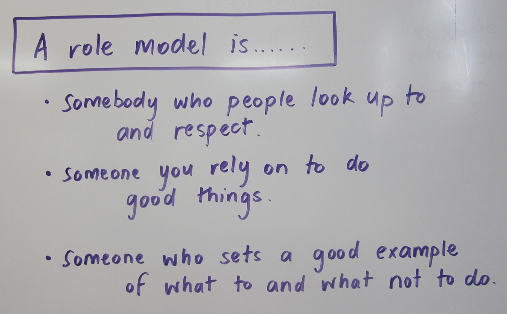 Room 8 - Halcombe School: Are You A Role Model?