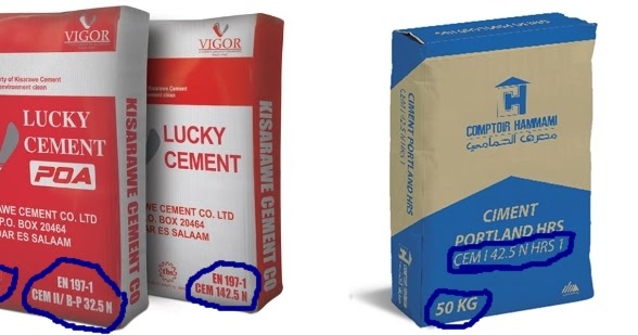WHAT DO LABELS ON CEMENT BAGS MEAN?