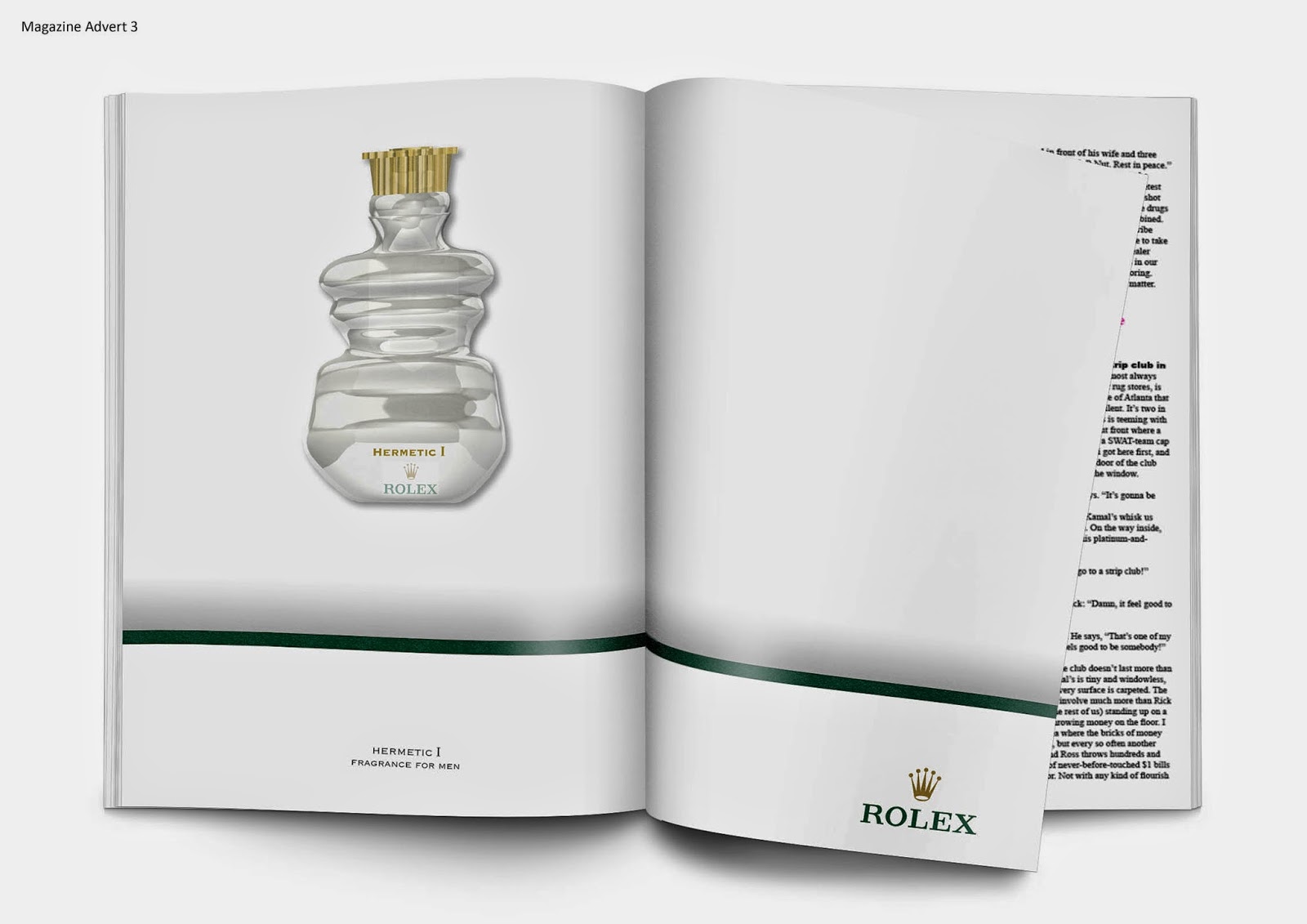 Final Campaign Research: Magazine Advert - Double Page Spread 3
