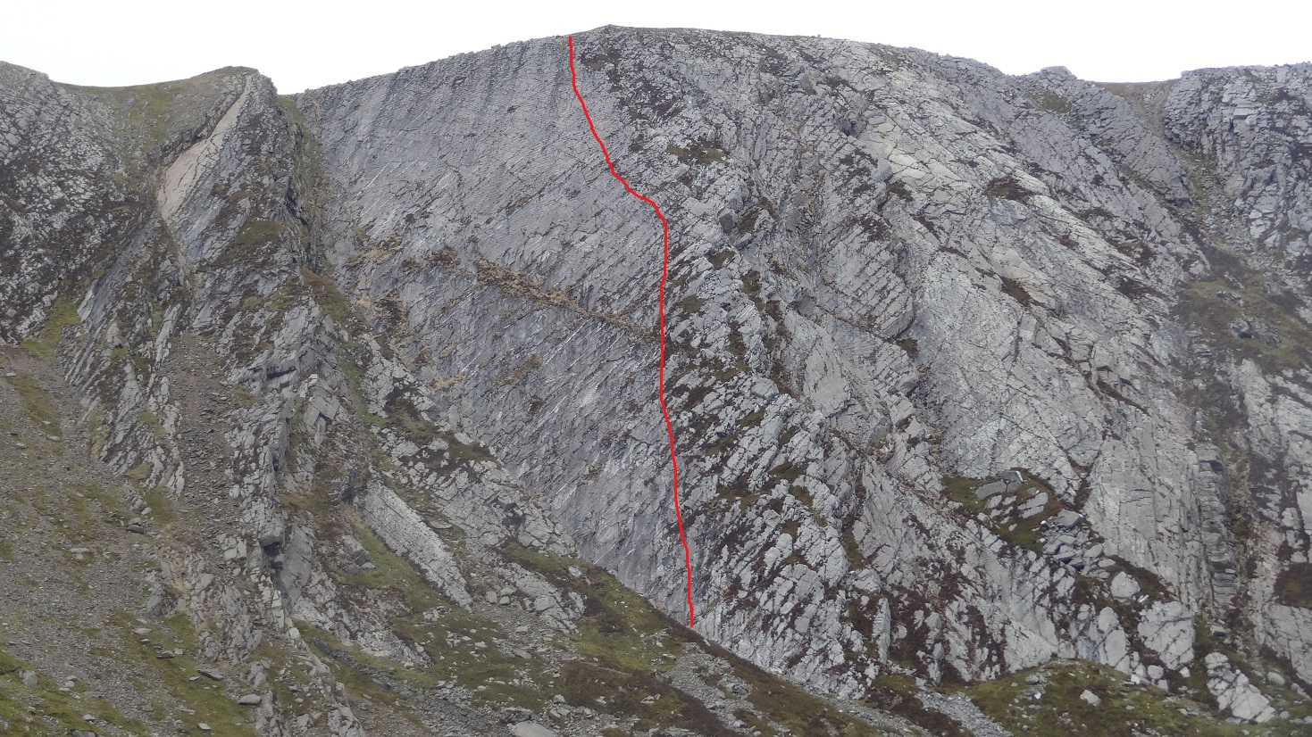 HOWLINGMIST: Snowdonia...Amphitheatre Buttress and Atlantic Slab.