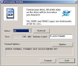 Best way to format a SD memory card