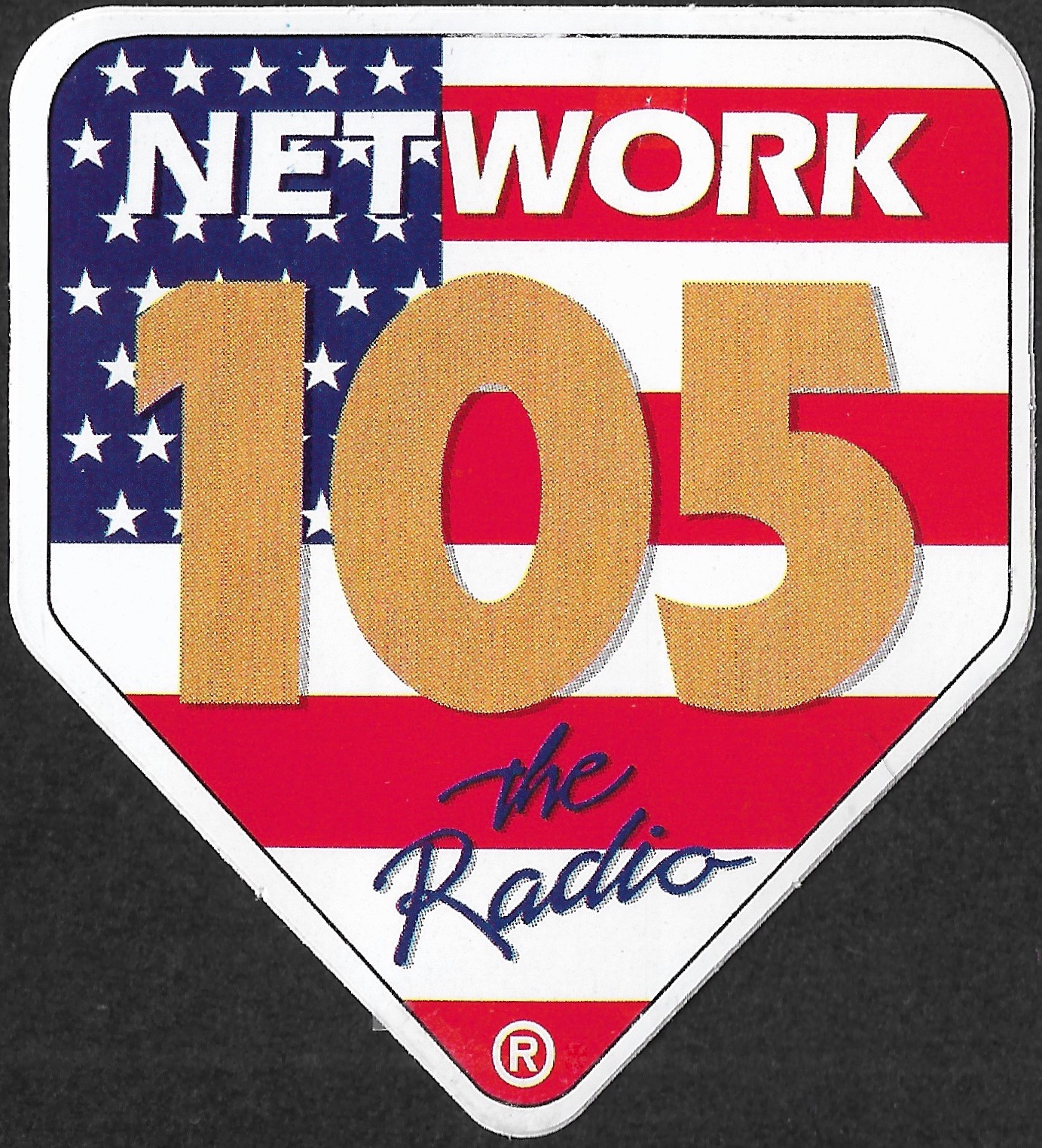 Radio Sticker of the Day: Radio 105