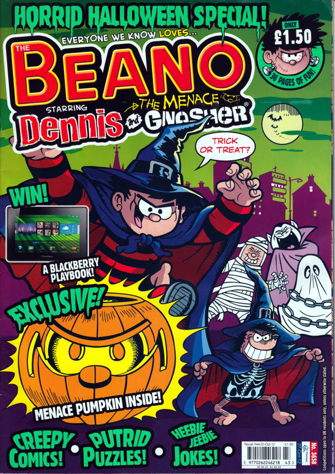 Wacky Comics!: Beano and Dandy Halloween
