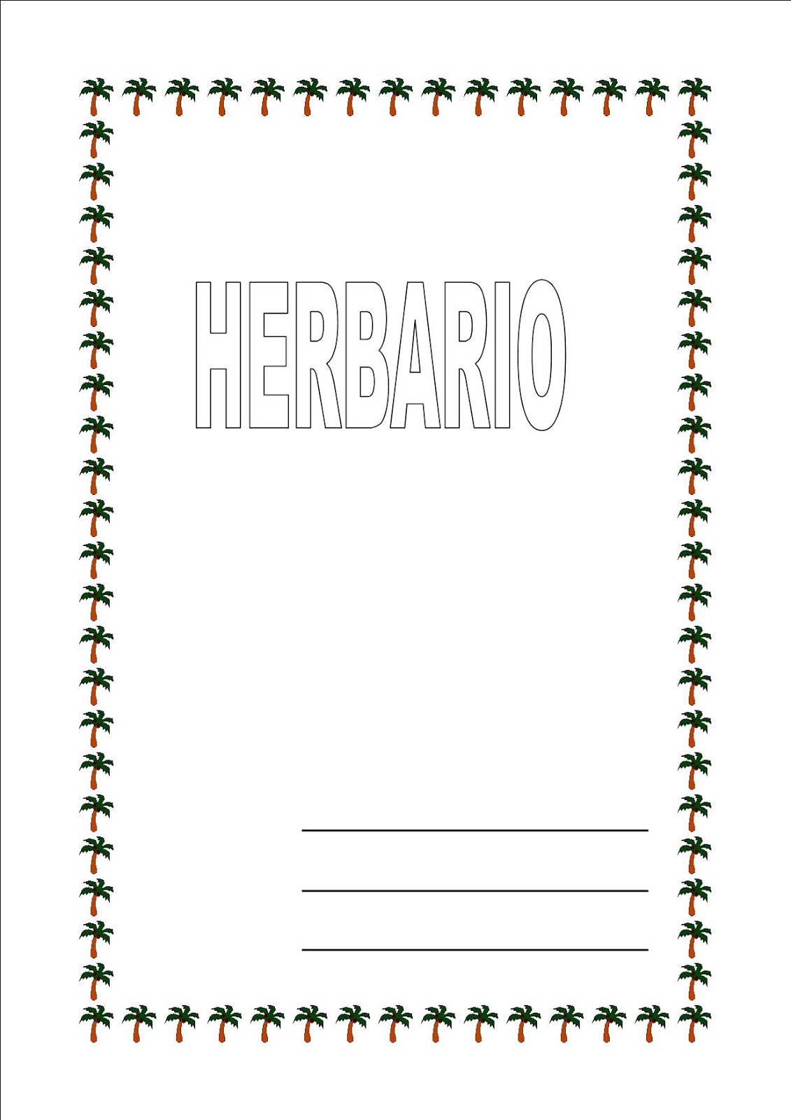 Segundo de Primaria del CEIP Escultor Vicente Ochoa: HERBARIO