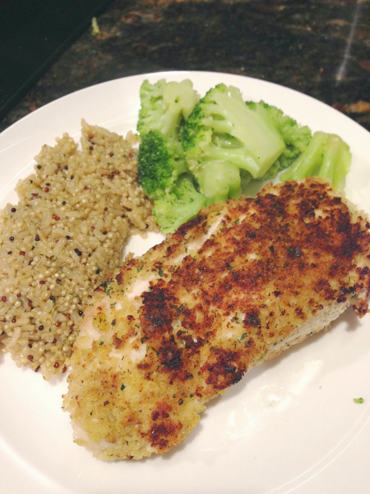 simply made with love: Ranch Breaded Chicken