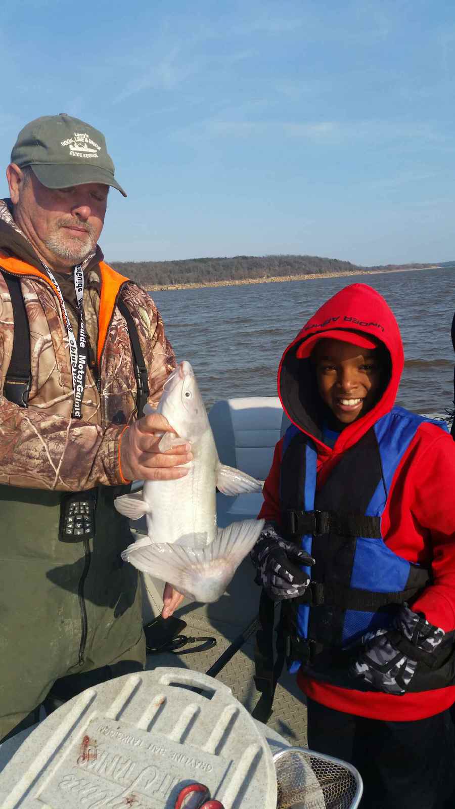 Larry's Hook Line and Sinker: Catfishing on Keystone Lake 2/13/16