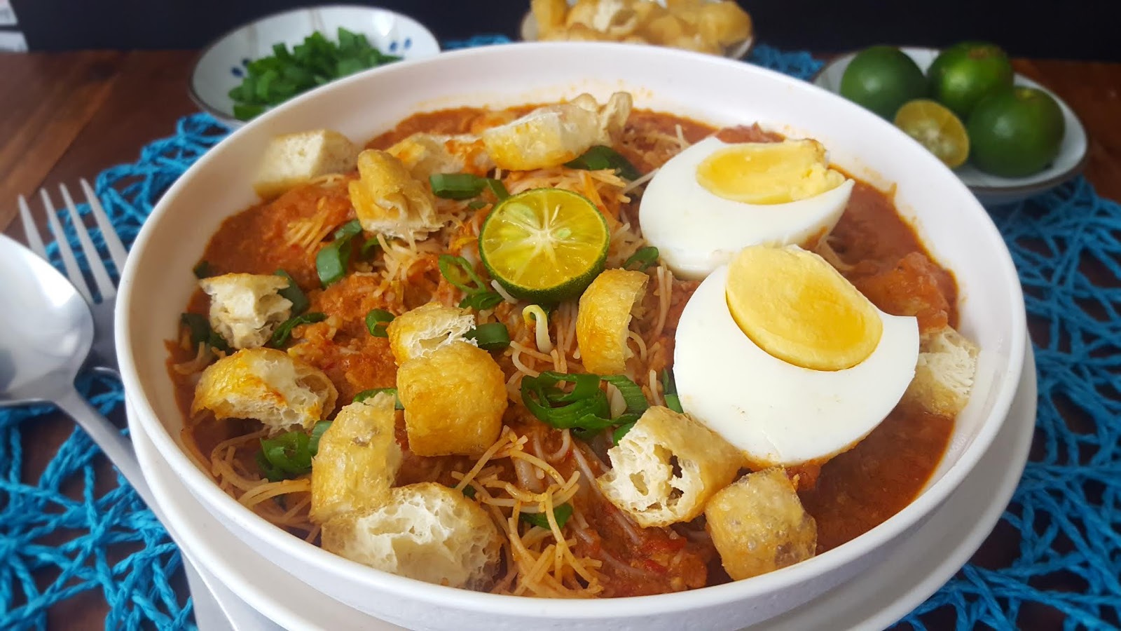 FiveFootFive Sg: My Favourite Recipes: Mee Siam (with gravy)