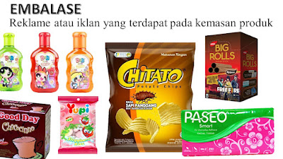 Reklame Visual dalam Bentuk Embalase - Materi Pelajaran SD