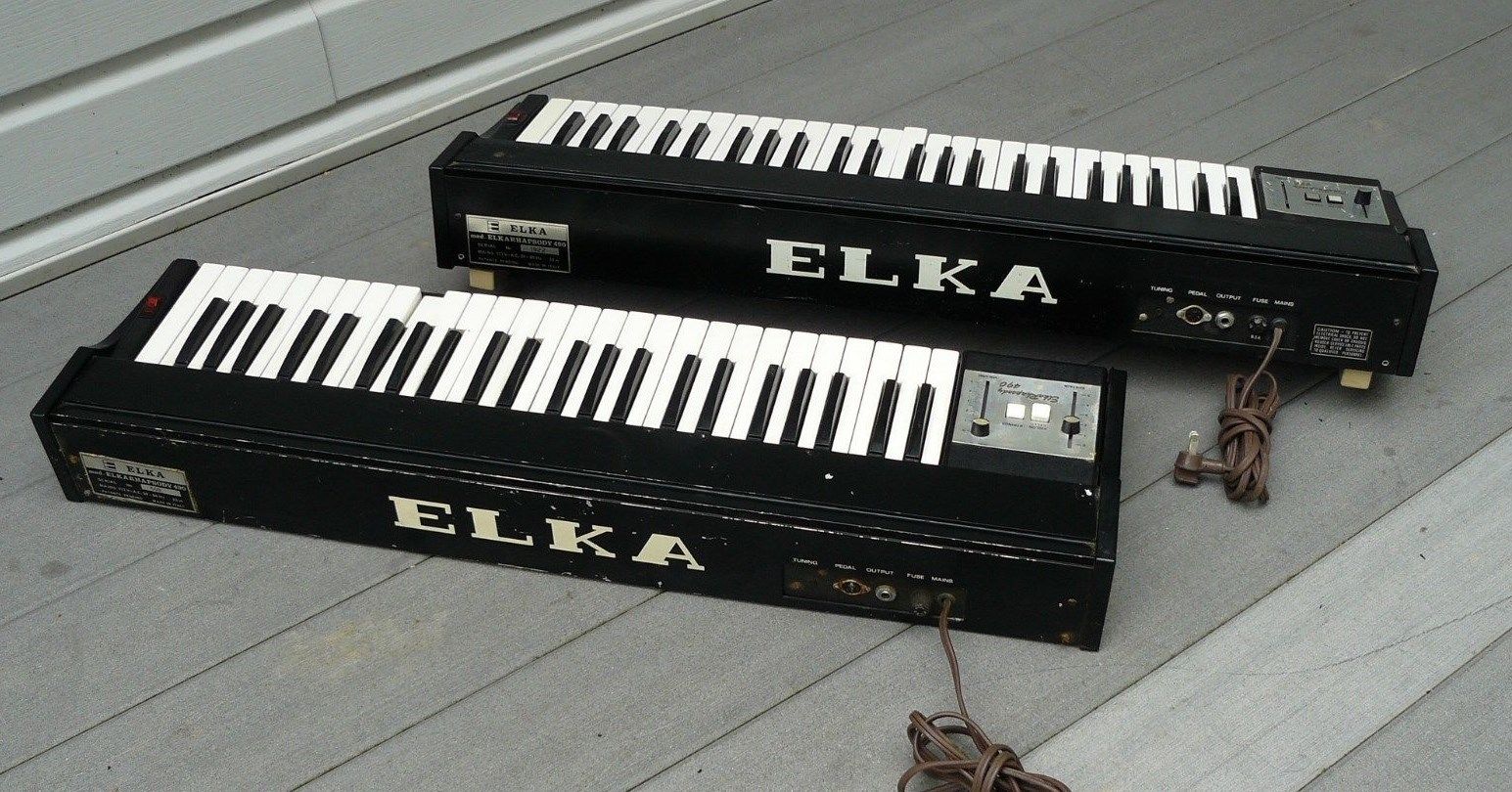 MATRIXSYNTH: Two ELKA RHAPSODY 490 STRING MACHINES
