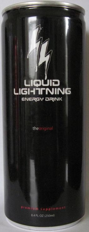 Caffeine King: Liquid Lightning The Original Energy Drink Review