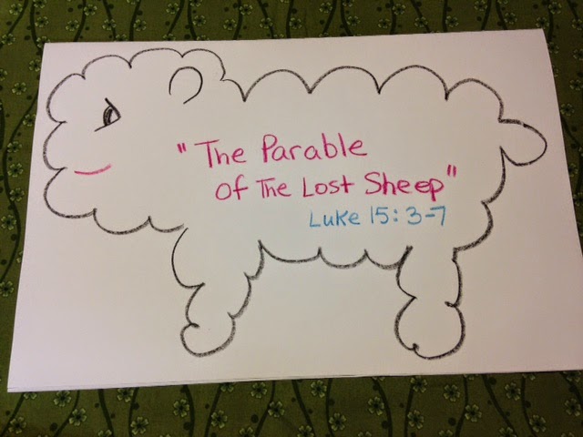 Children's Bible Lessons: Lesson - Parable Of The Lost Sheep